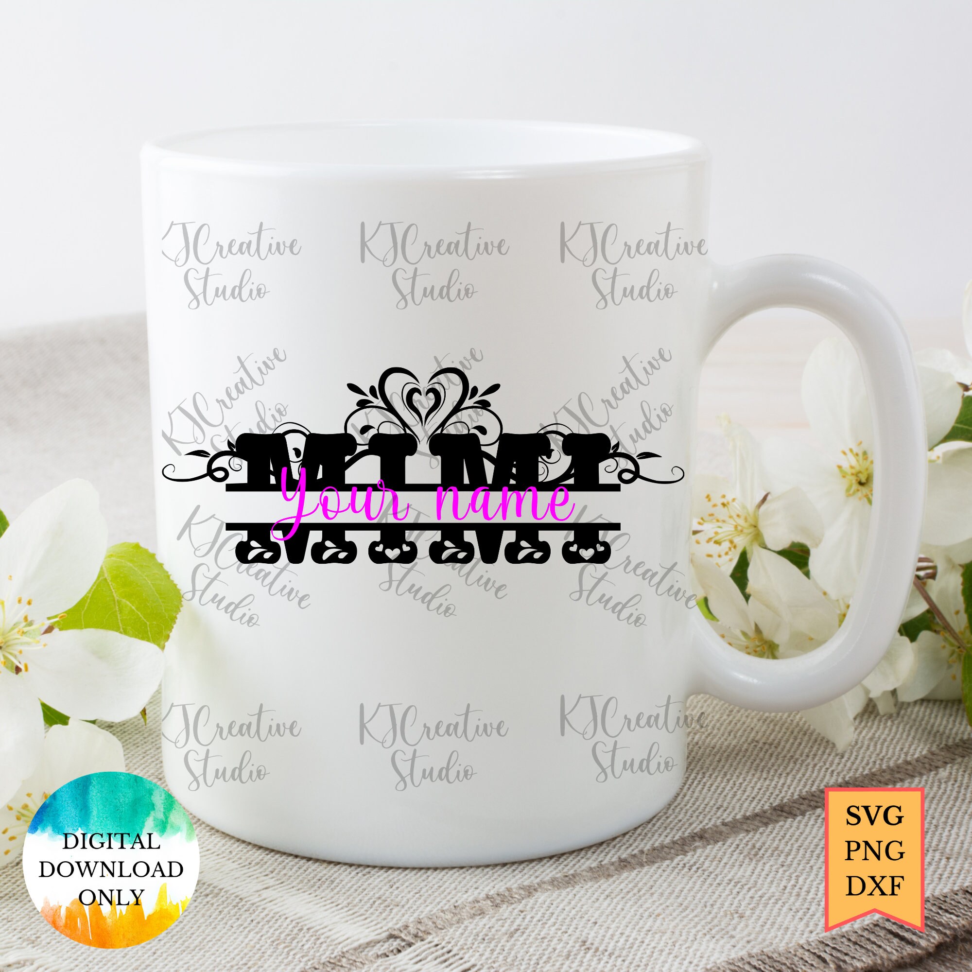 MIMI Split Monogram Girl Mom Svg Boy Mom Svg Mom Life | Etsy Canada