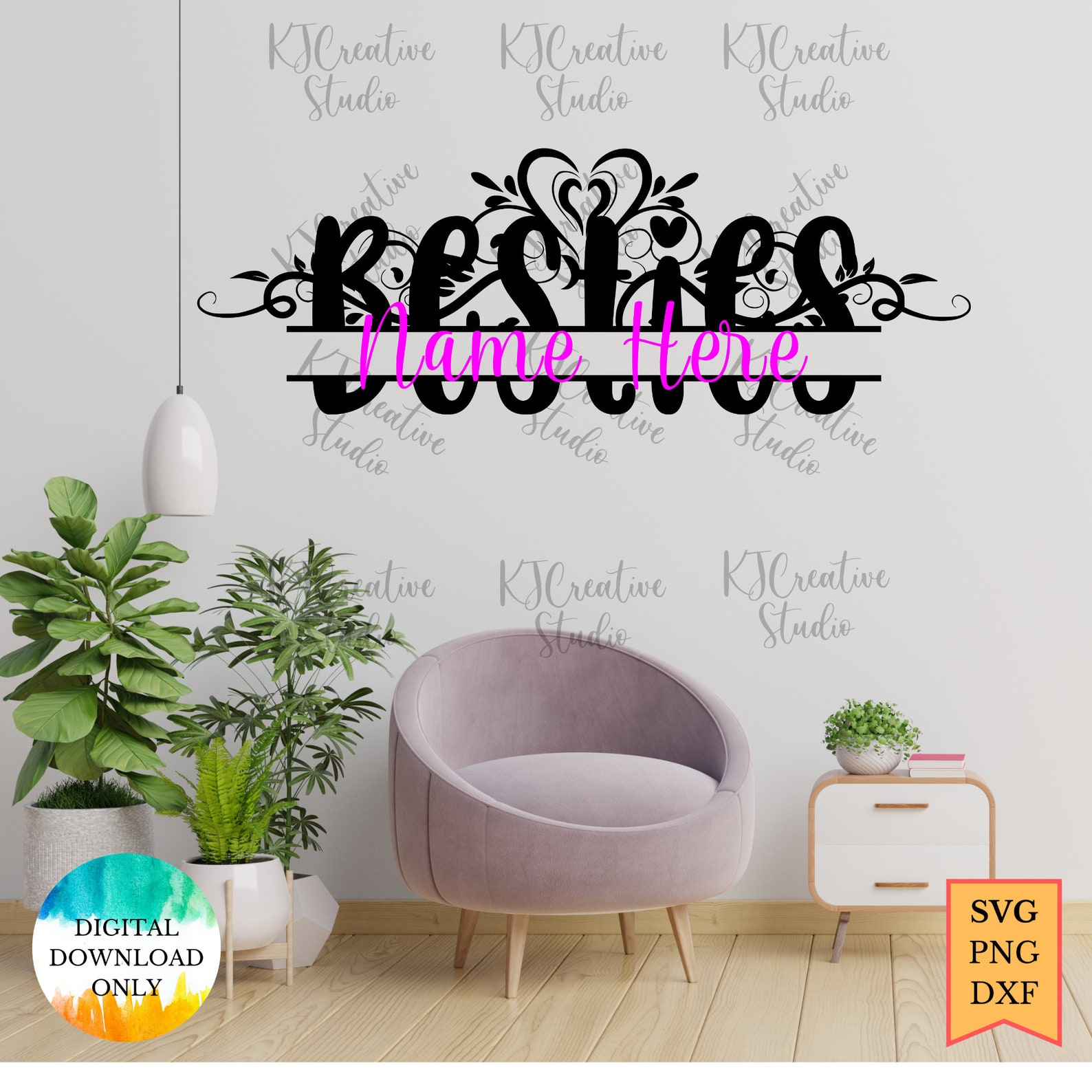 Bundle Besties Split Monogram Svg/png/dxf Bestie Svg - Etsy