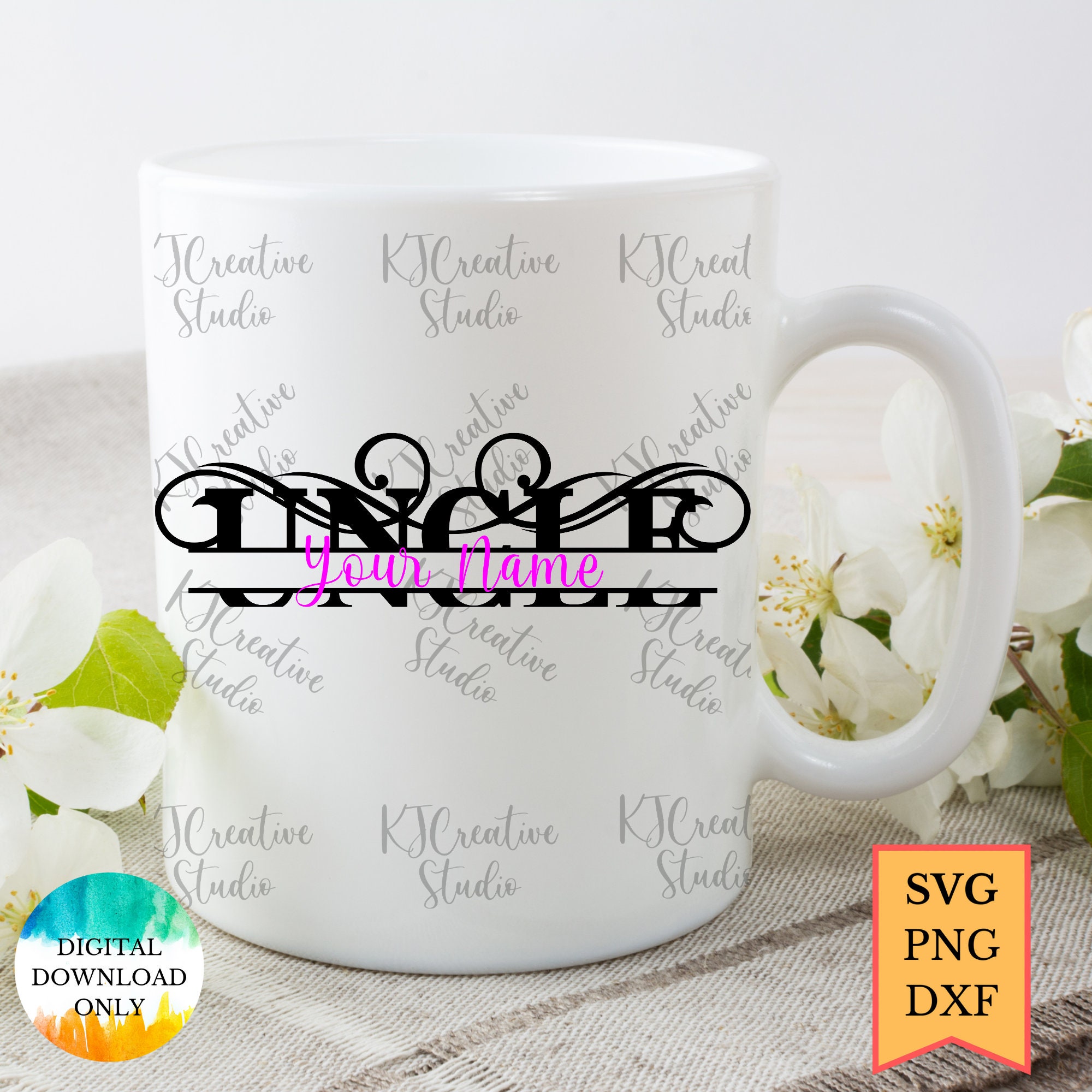 Uncle Split Monogram Svg/png Uncle Svg Best Uncle Ever - Etsy