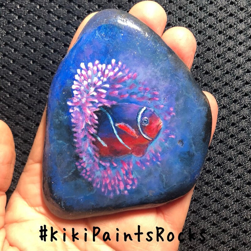 Fish Painted Rocks - Etsy