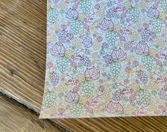 Wine Lover Themed Wrapping Paper Set of 10 Sheets | Etsy