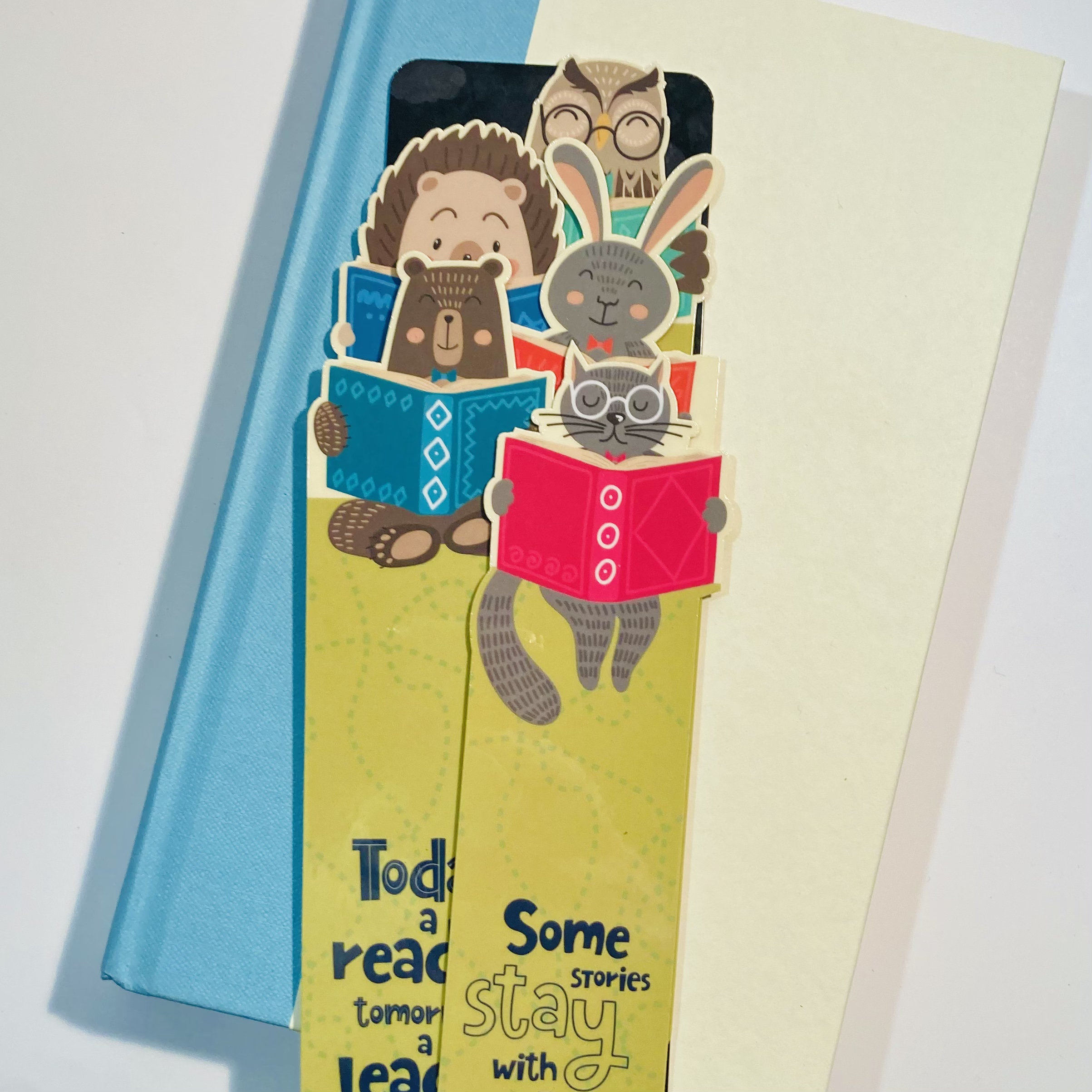 Set of 5 Animal Bookmarks - Etsy