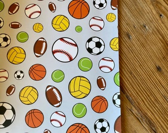 Sports Wrapping Paper | Etsy