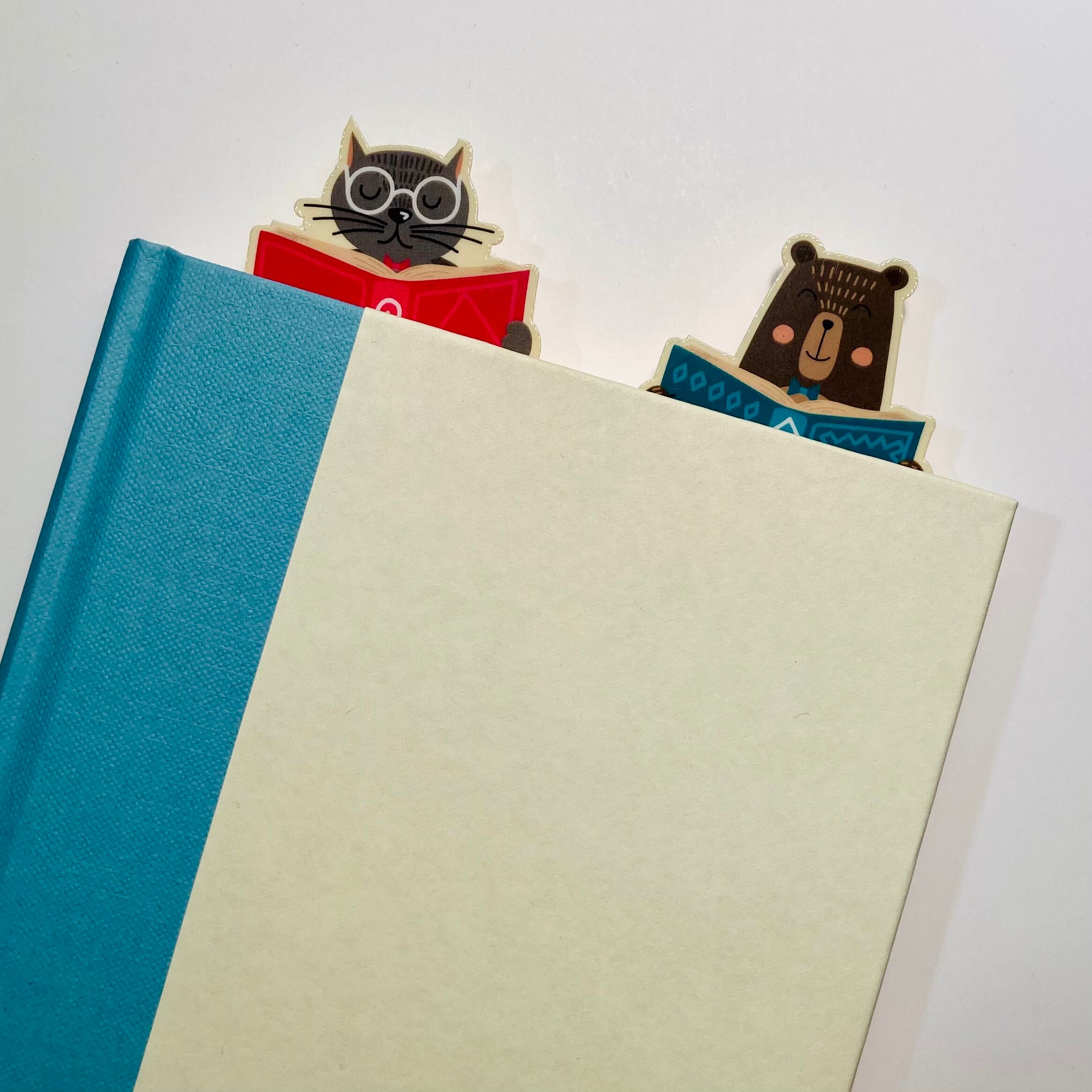 Set of 5 Animal Bookmarks - Etsy
