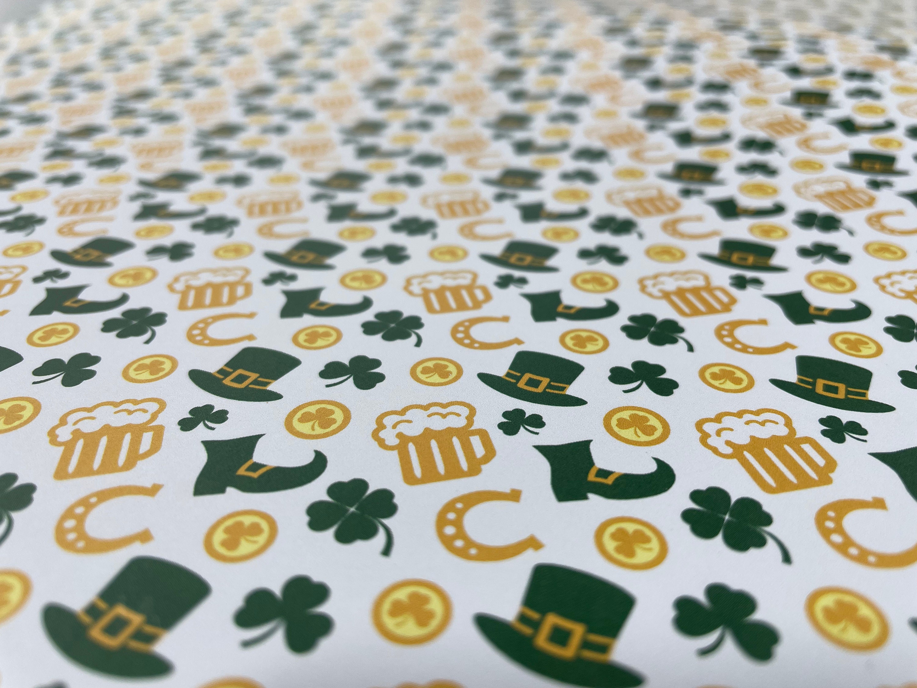 Irish Themed Wrapping Paper - Set of 10 Sheets - Etsy