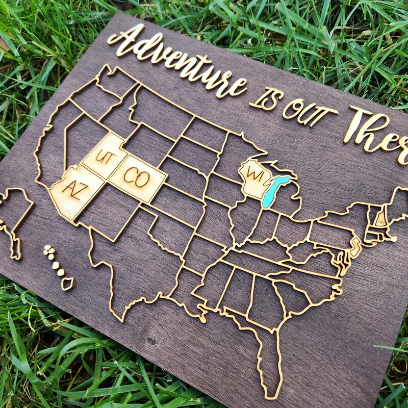 Adventure Map - Etsy