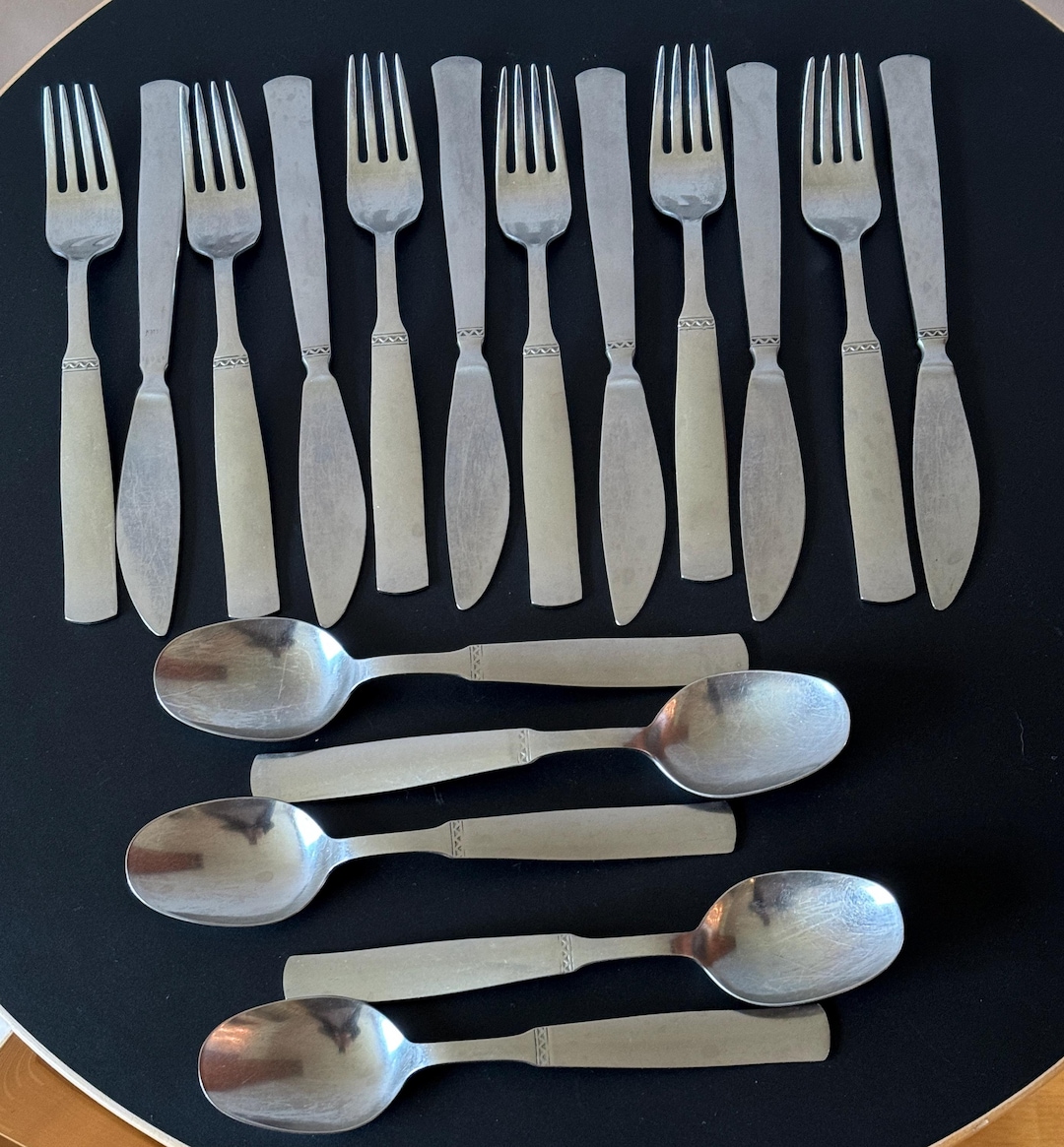 Sven Arne Gillgren Gense "ranka" Cutlery Set of 17 Made in Sweden - Etsy