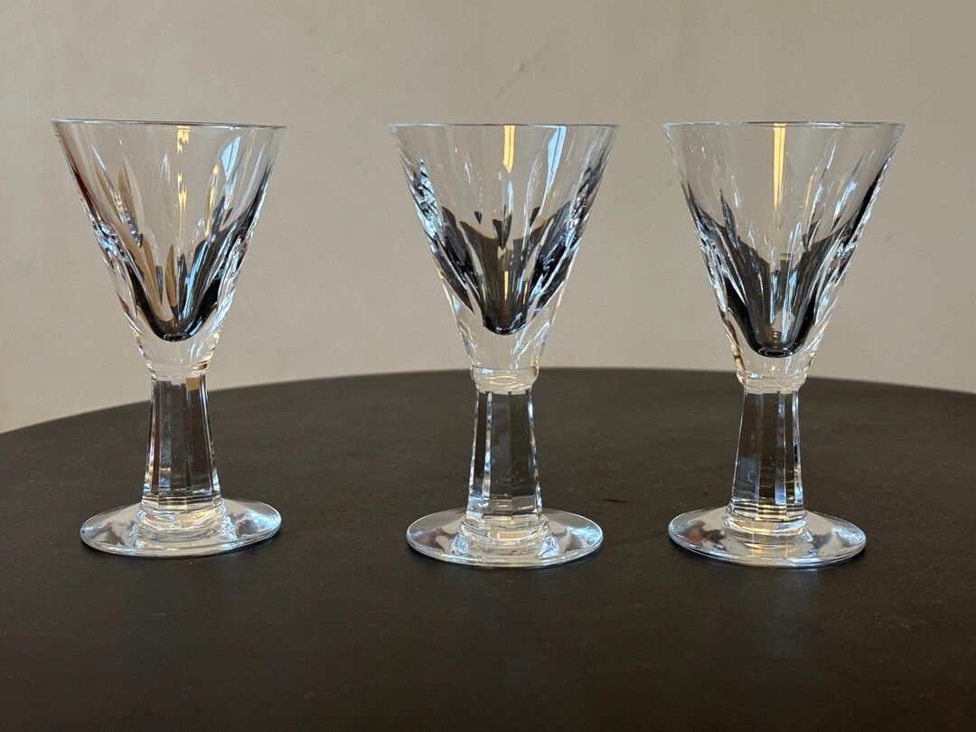 Inari Crystal Glass Set of 3 by Saara Hopea Nuutajärvi Finland - Etsy