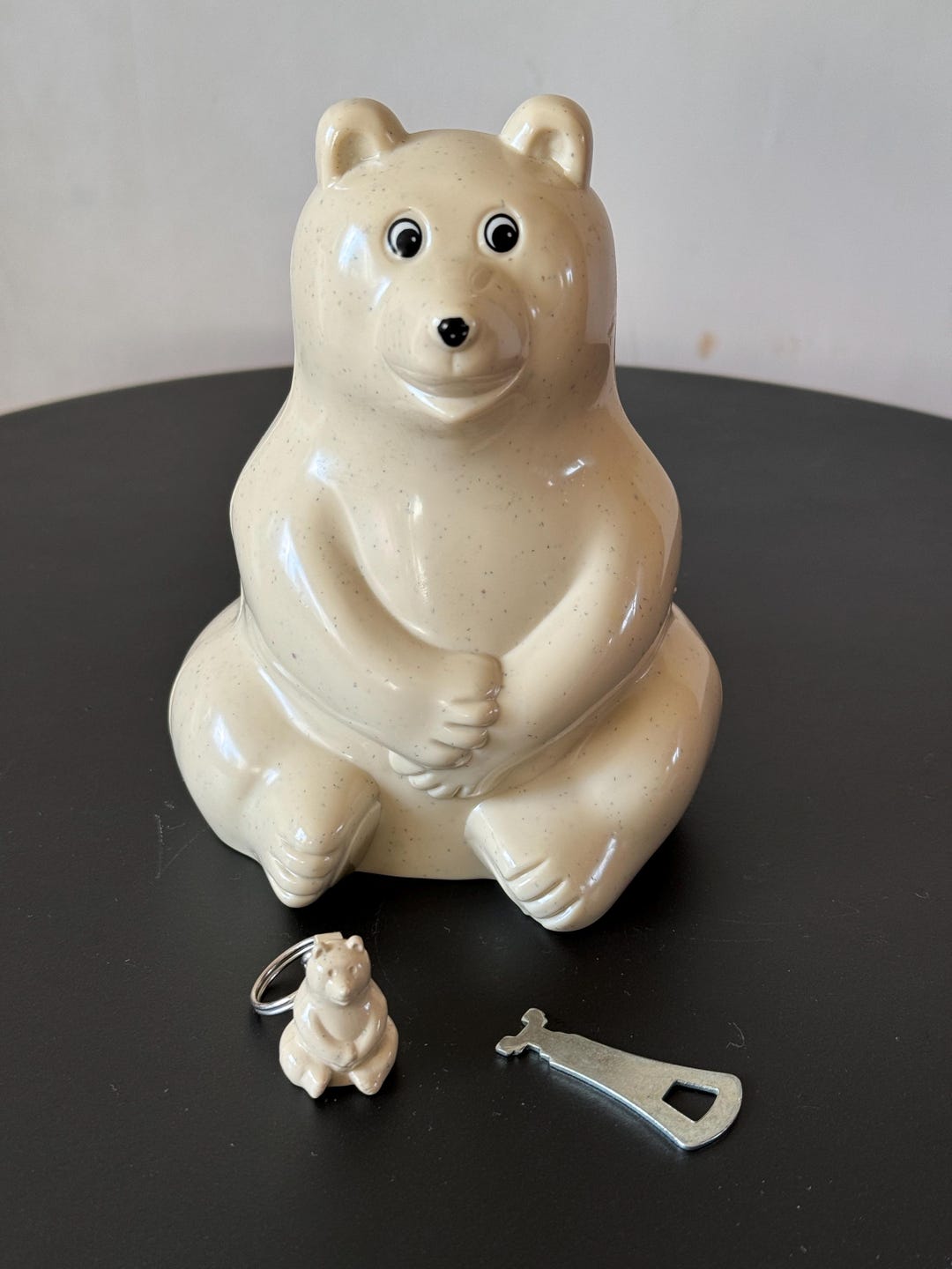 Merita Piggy Bank "jääkarhu" "polar Bear", Key and Key Ring Made in MK ...