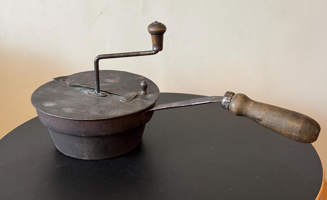 Antique Coffee Bean Roaster brännäri - Etsy