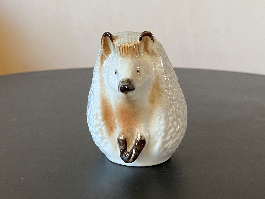 Vintage Hedgehog Figurine by Lomonosov Soviet Union USSR - Etsy