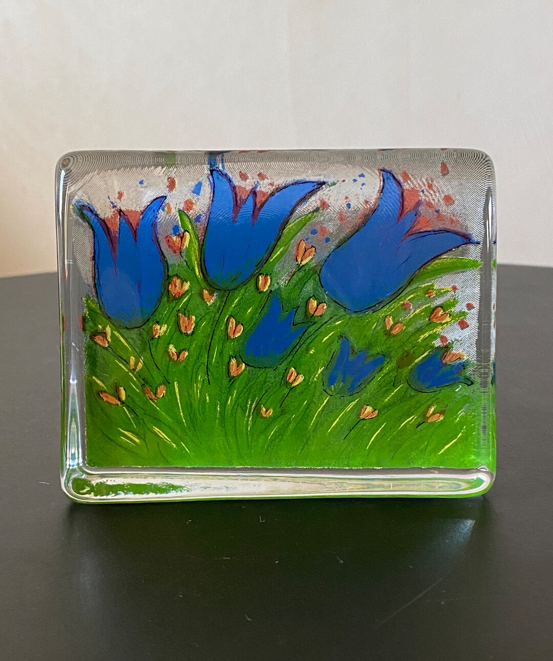 Iittala Heljä Liukko-sundström TULIPS Glass Card - Etsy