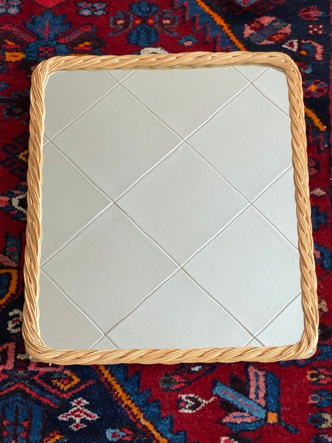 Finnish Vintage Enso Gutzeit Mirror Blywood and Willow - Etsy