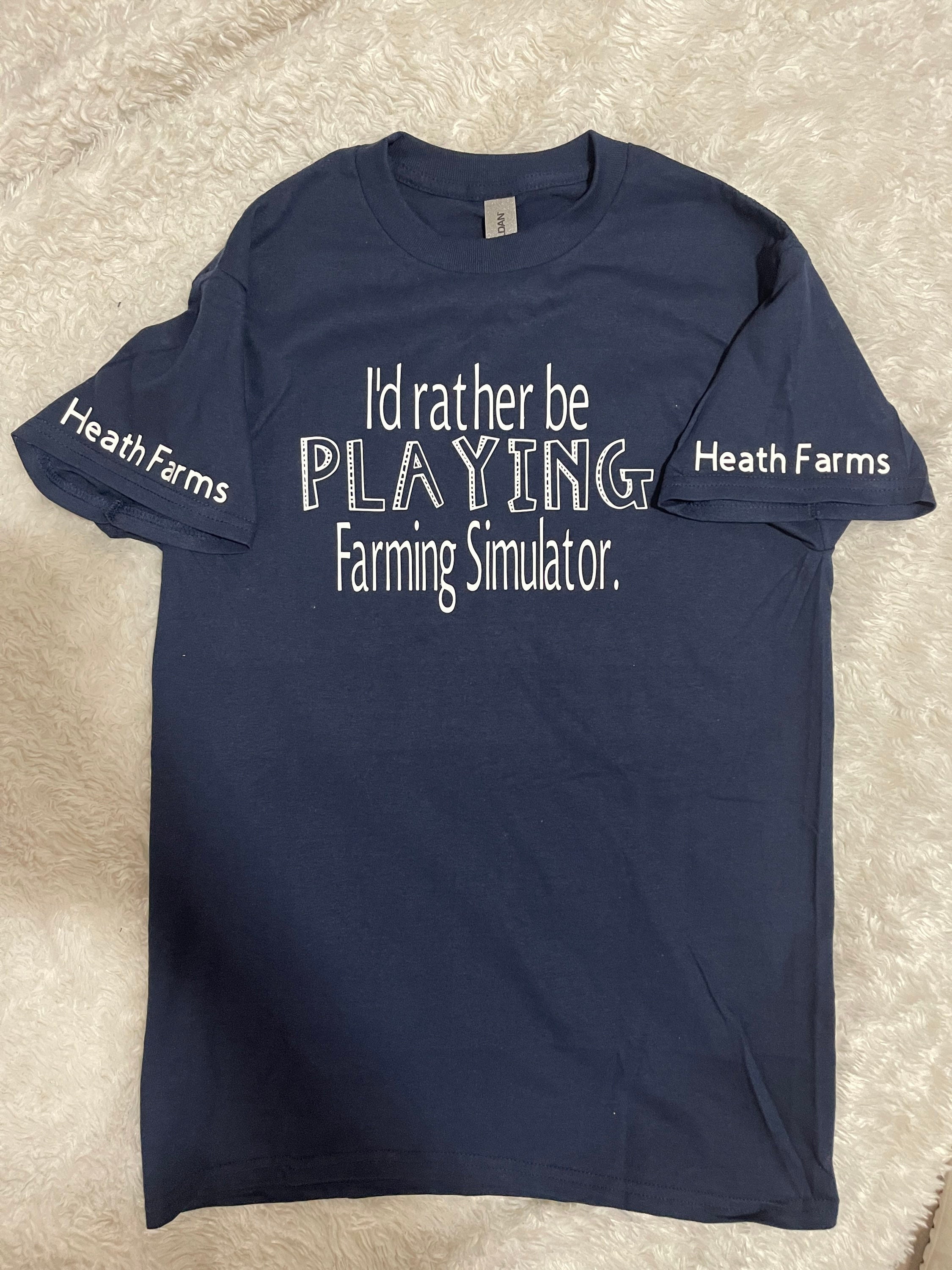 Farming Simulator Tshirt Youth OR Adult - Etsy