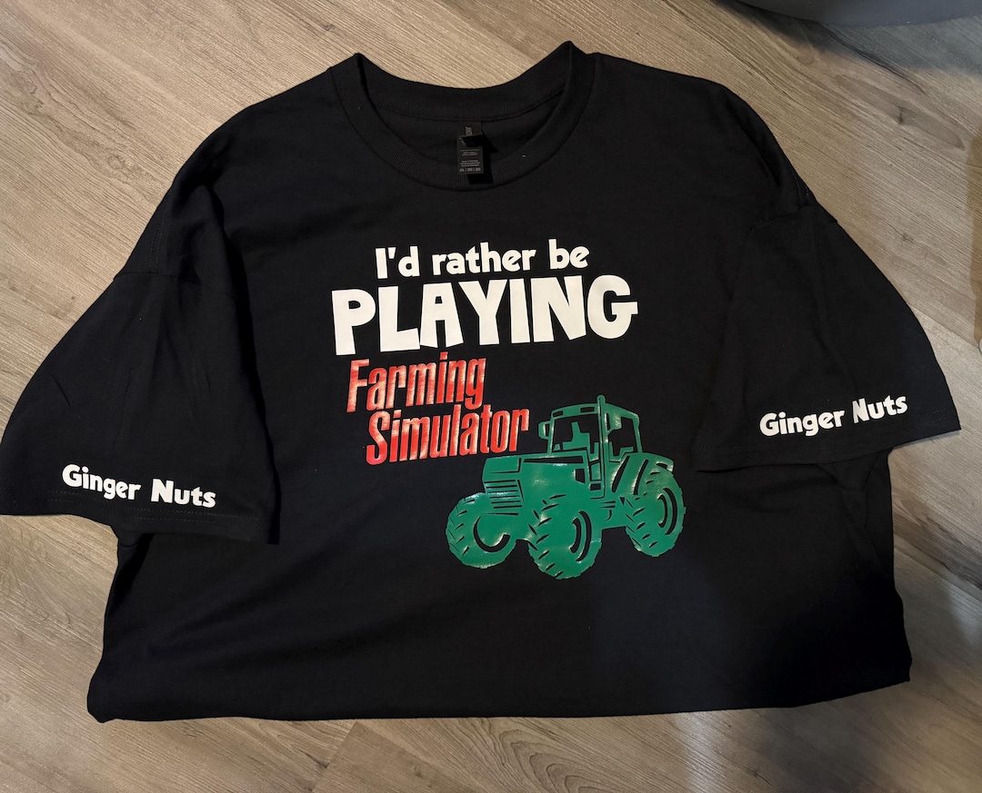 Farming Simulator Tshirt - Youth OR Adult - Etsy