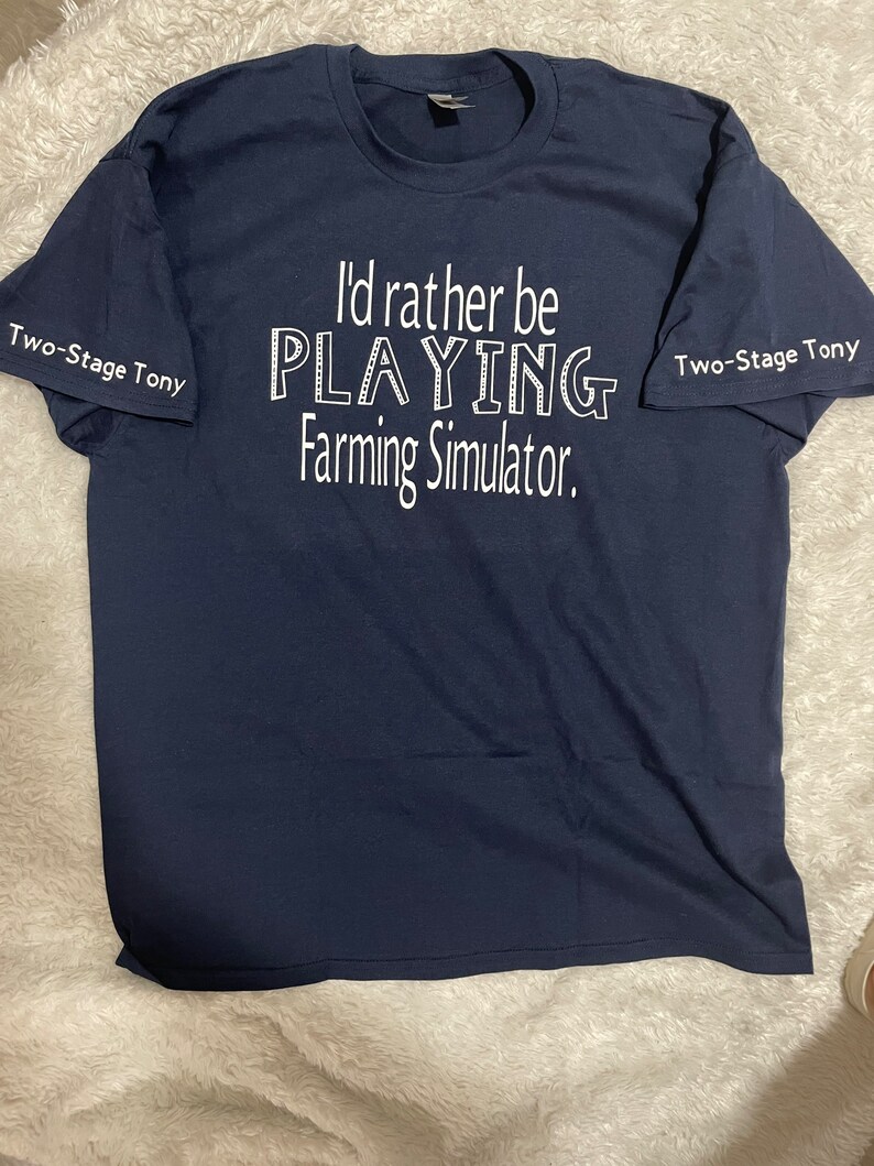 Farming Simulator Tshirt Youth OR Adult - Etsy