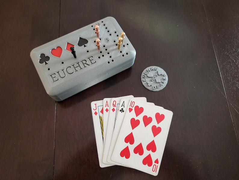 Euchre Box - Etsy
