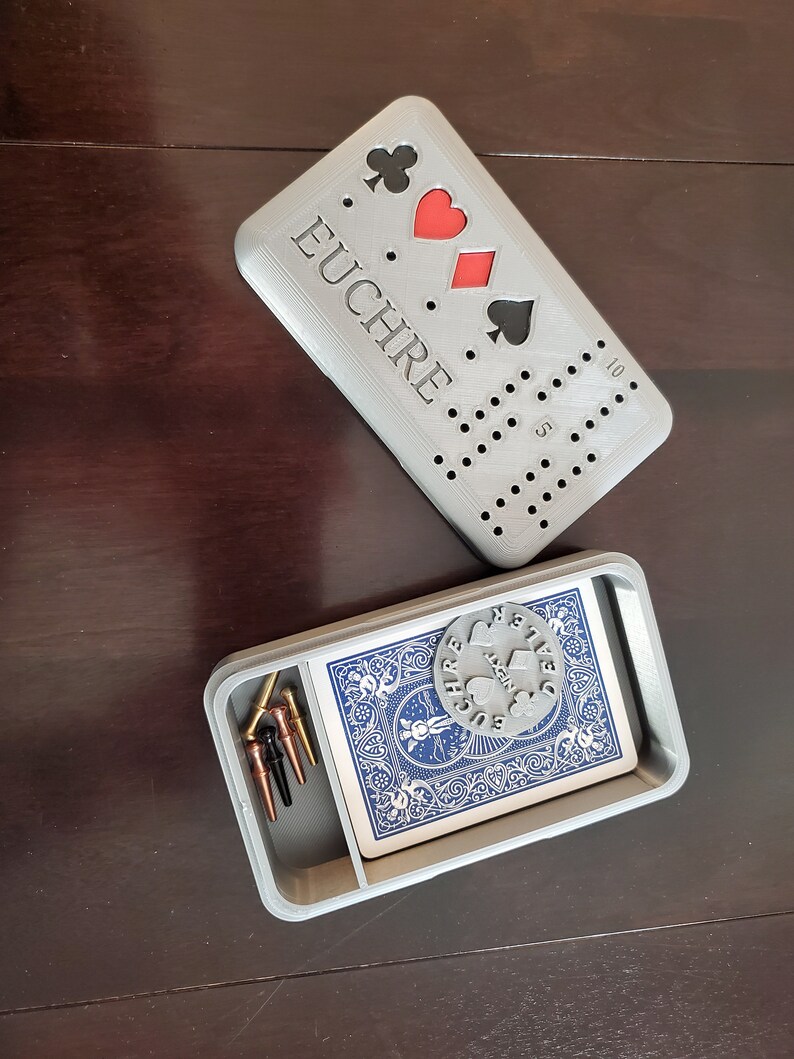 Euchre Box - Etsy