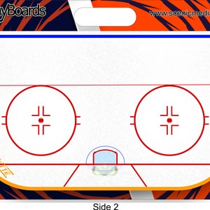 Ringette Coach Board Dry Erase 16" X 24" - Etsy