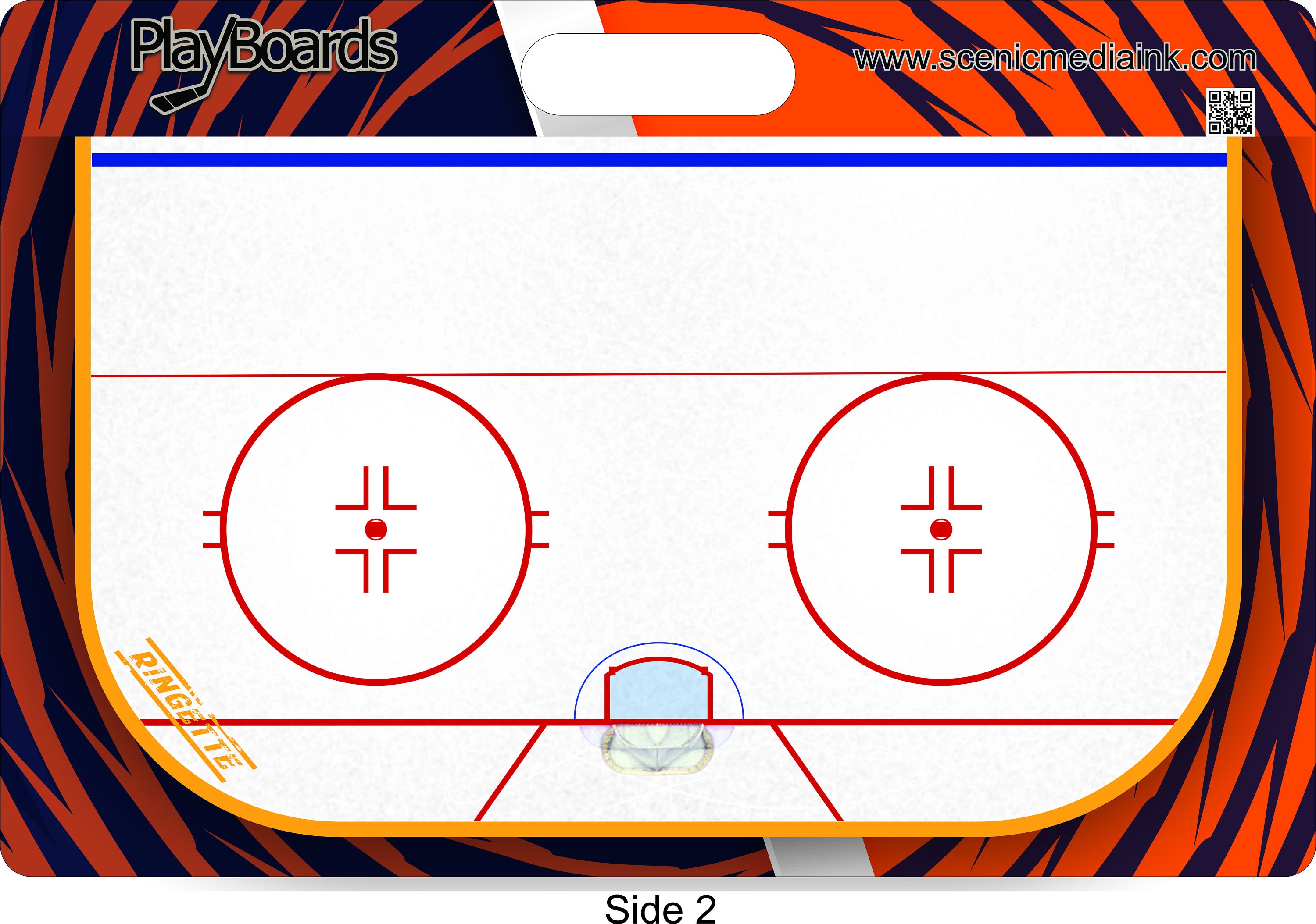 Ringette Coach Board Dry Erase 16" X 24" - Etsy