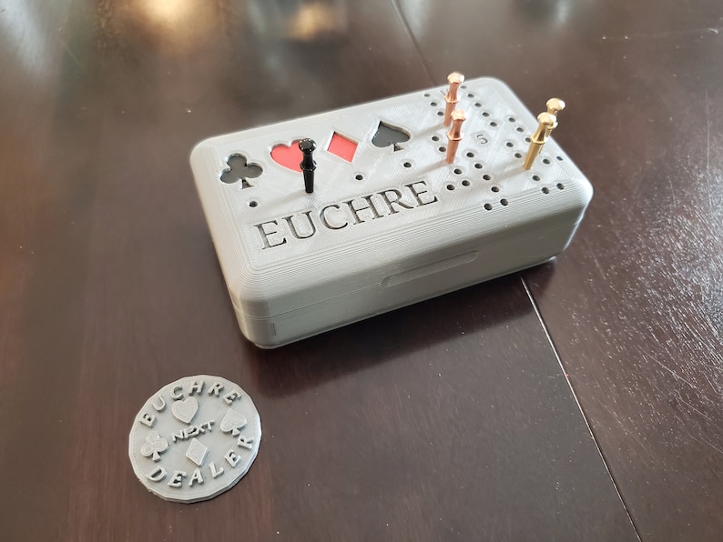 Euchre Box - Etsy
