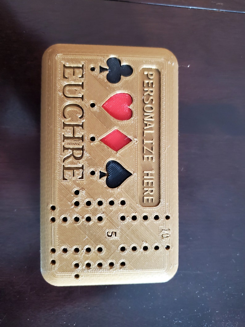 Euchre Box - Etsy