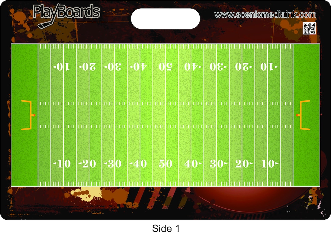 Football Coach Board Dry Erase 16" X 24" - Etsy