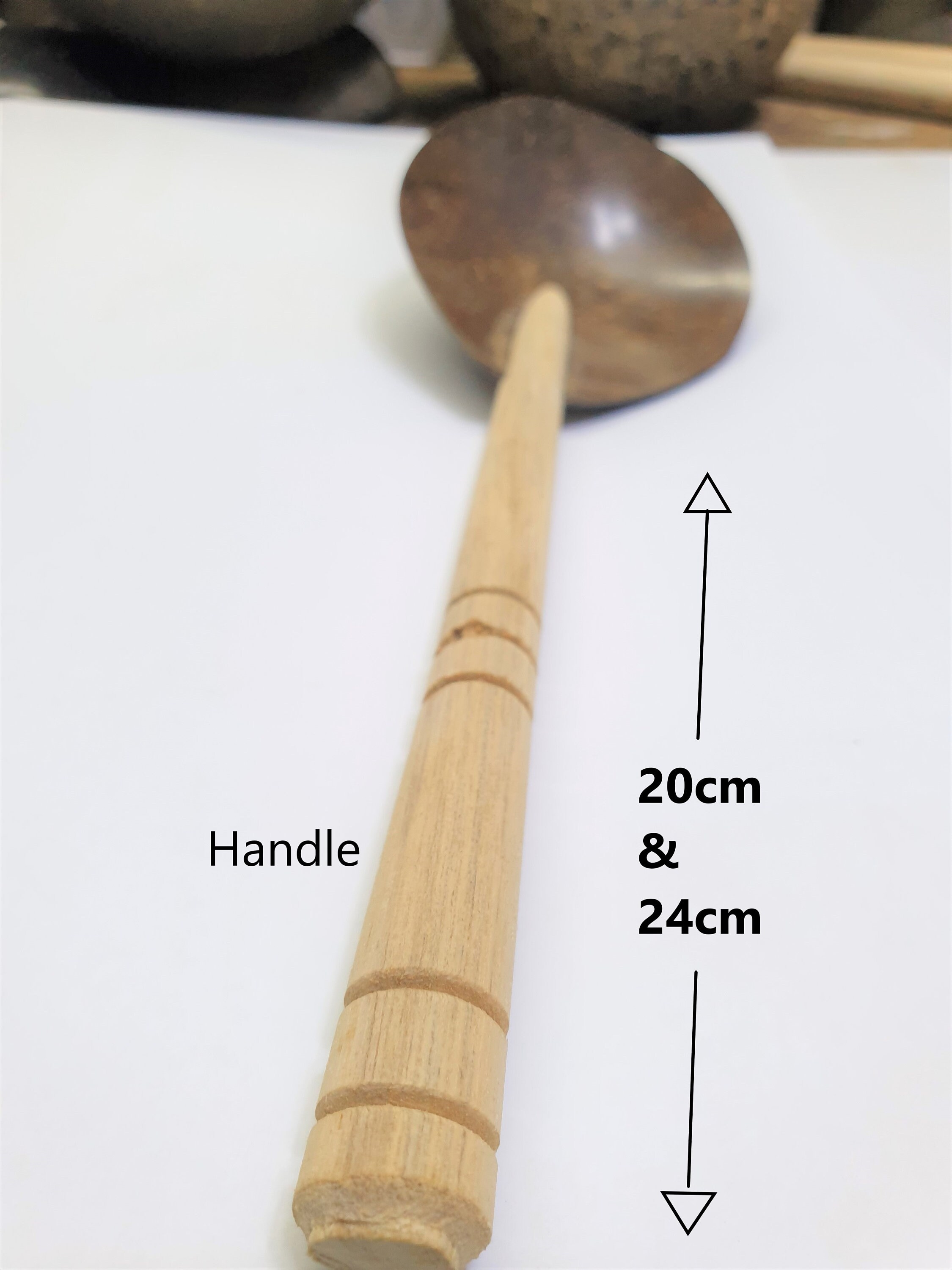 Handmade Coconut Shells Wooden Spoons | Etsy