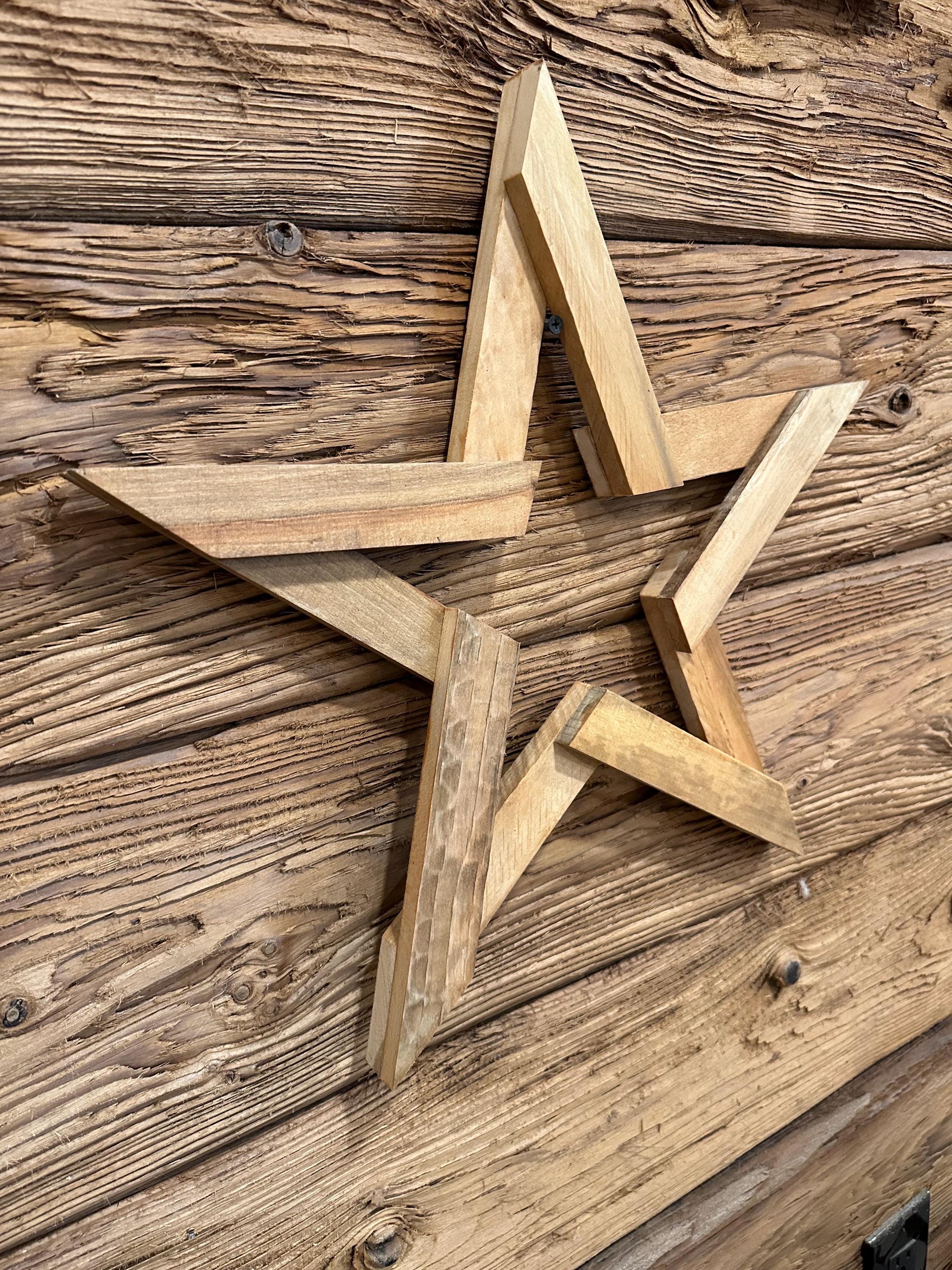 Reclaimed Pallet Wood Star Wall Hanging Art Home Decor - Small - Etsy Reclaimed Pallet Wood Star Wall Hanging Art Home Decor - Small - Etsy