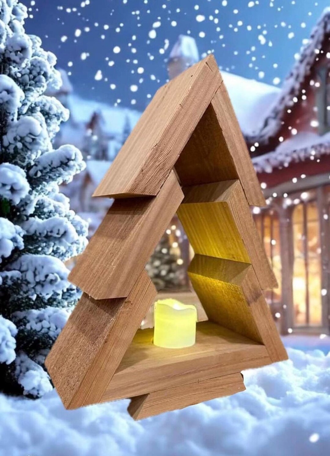 Wood 1x4 Christmas Tree Plans + Bonus Jig (PDF Download) - Etsy