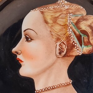 1940's Giuseppe Chiurato Hand Painted Majolica Trinket | Etsy