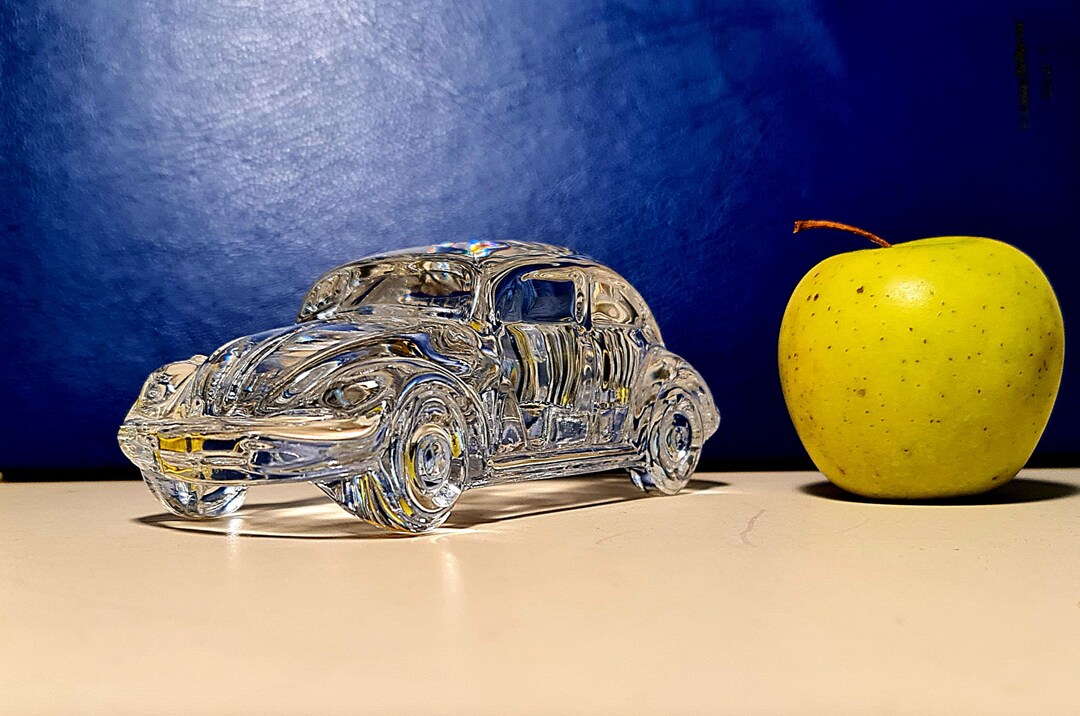 Mid Century, Vintage Crystal Glass Presse Papier/ Paperweight ...