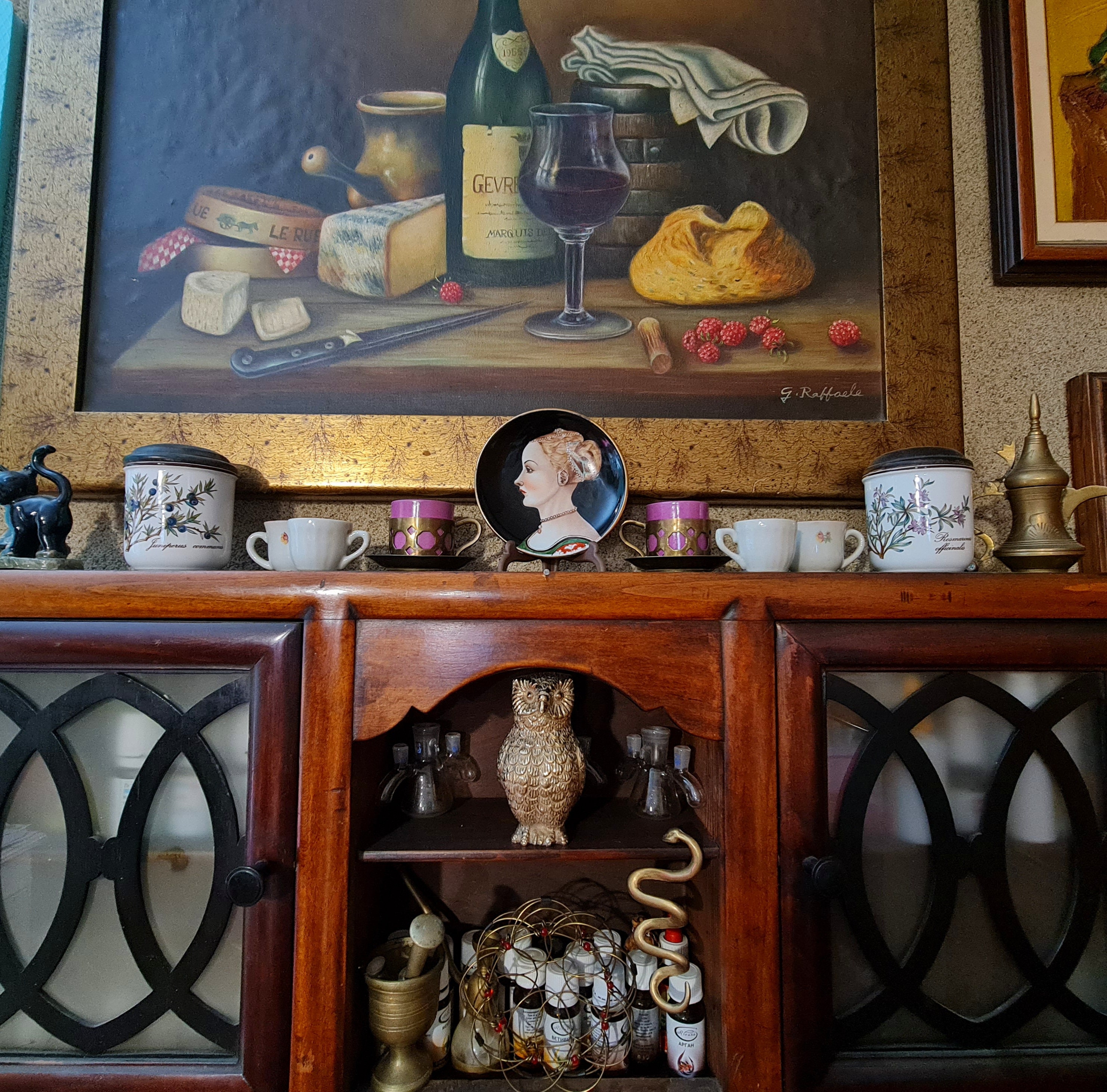 1940's Giuseppe Chiurato Hand Painted Majolica Trinket - Etsy