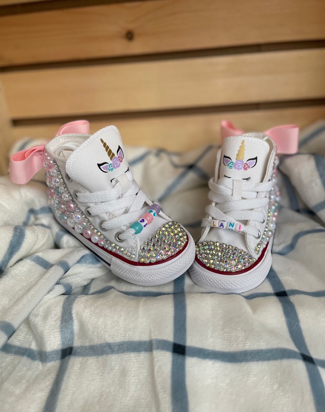 Kids Customized Unicorn Converse Sneakers Unicorn Party Shoe Girls ...