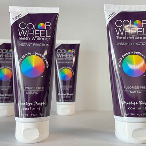 Color Wheel Purple Teeth Whitener - Teeth Whitening Gel - Etsy