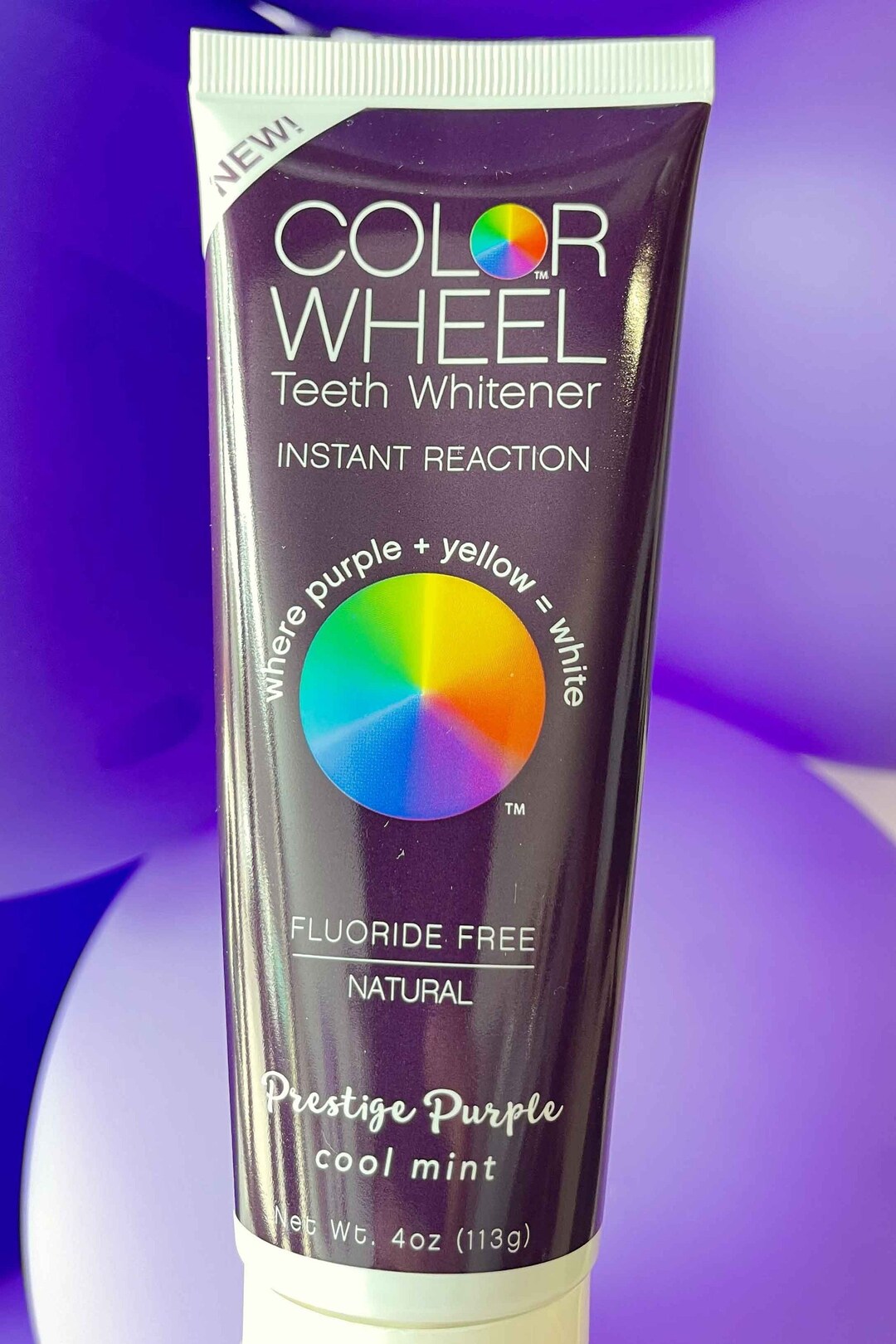 Color Wheel Purple Teeth Whitener - Teeth Whitening Gel - Etsy