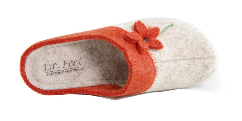 Dr.feet TAMARA Women's Anatomic Light Weight Felt Slippers - Etsy