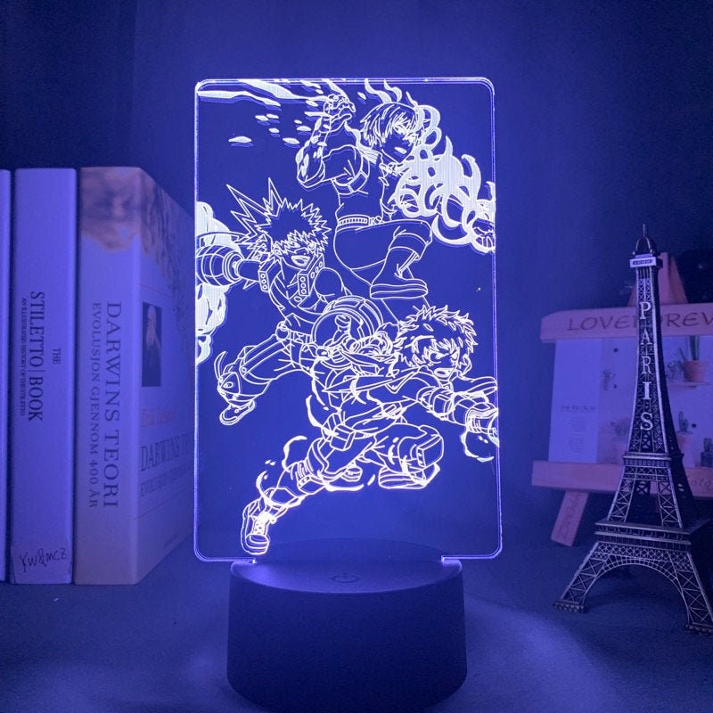 Night Lights Home & Living MHA Cosplay Anime Gifts Deku Tamaki Amajiki ...