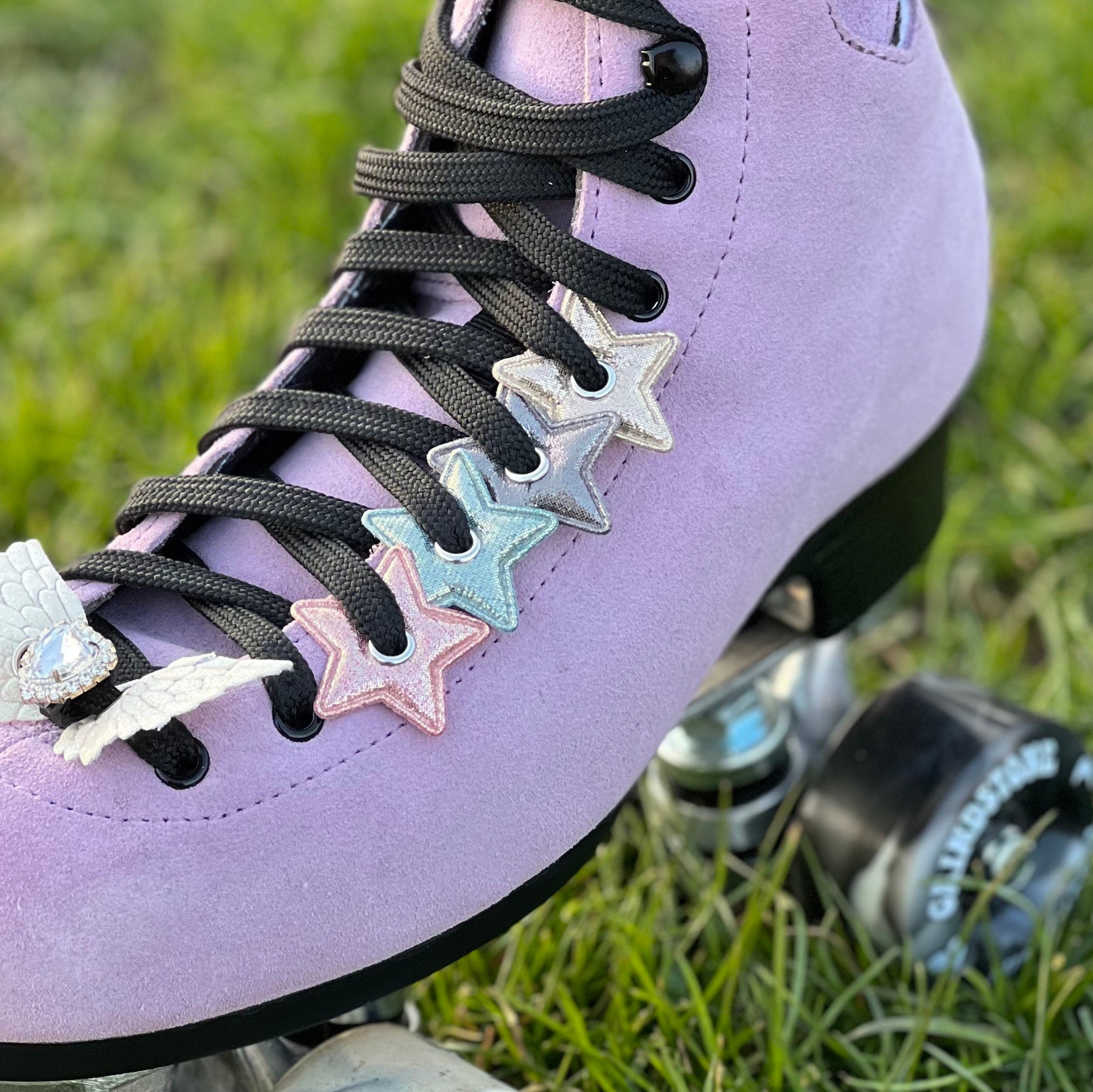 Stars Roller Skate Accessories Multiple Colors - Sold in Singles ...