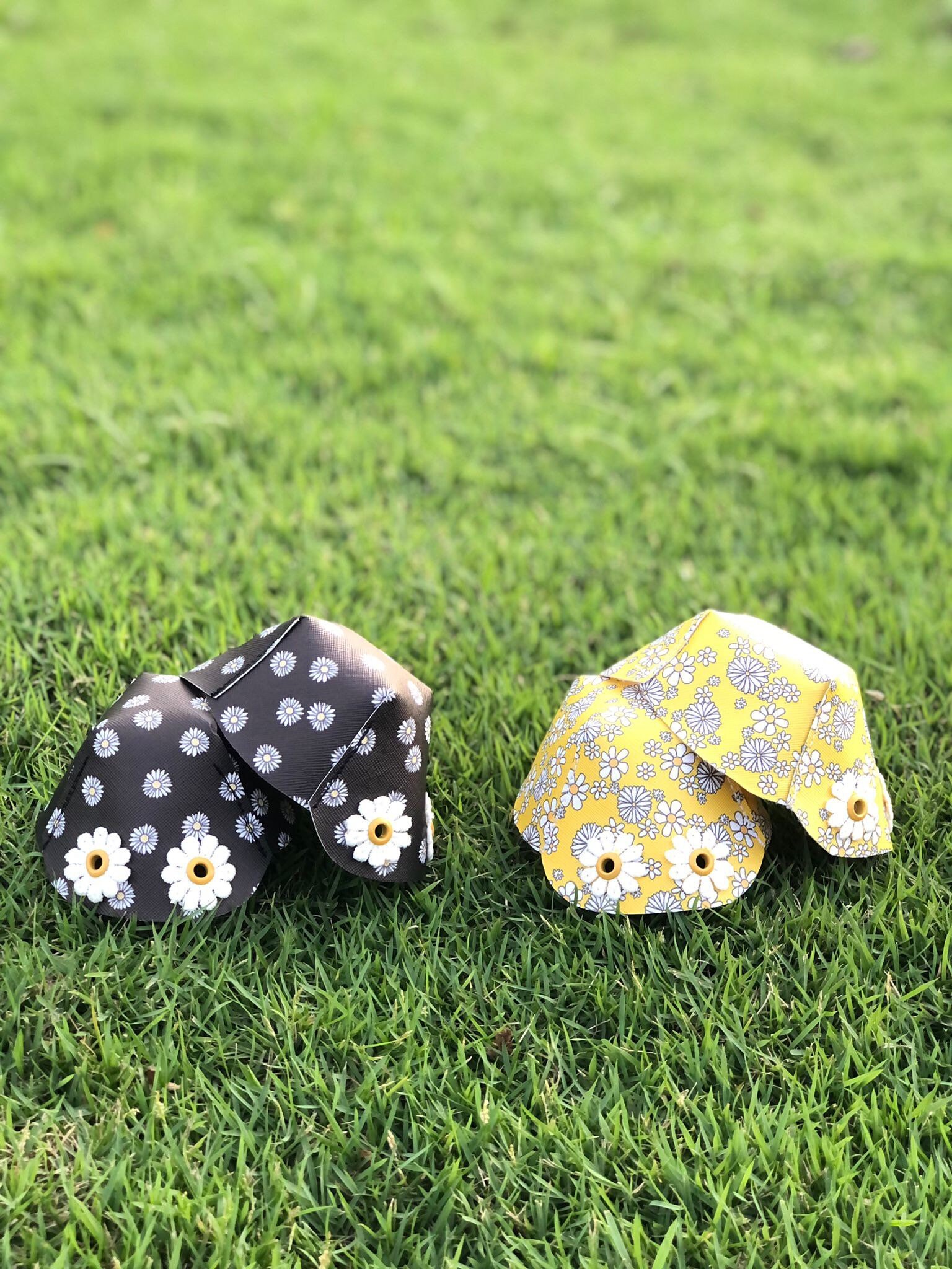Yellow Daisies With Daisy Eyelet Toe Caps Guards Roller | Etsy