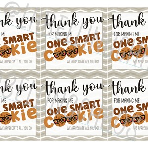 Teacher Appreciation Cookie Jar Labels, Pdf File, INSTANT DIGITAL ...