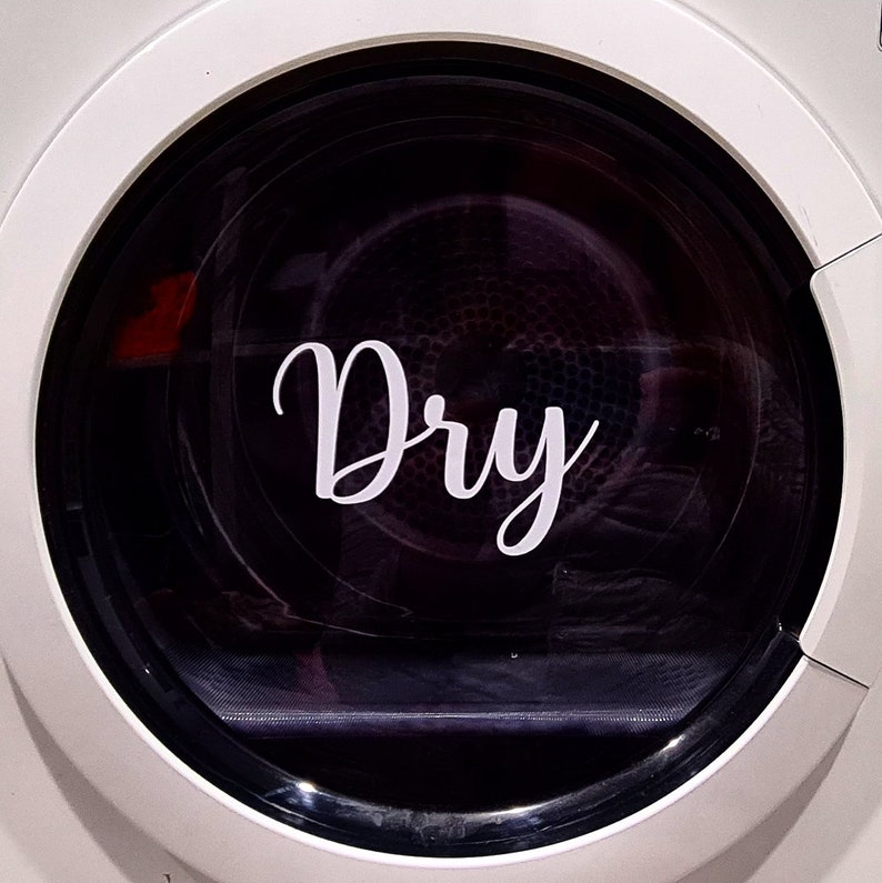 Laundry Labels SVG, Wash and Dry Labels, Vinyl Decals, Organisation ...