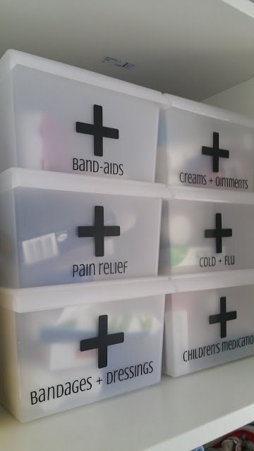 First Aid Kit Labels SVG, Medicine Labels, Vinyl Medicine Decals, First ...