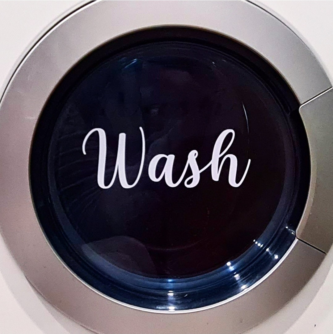 Laundry Labels SVG, Wash and Dry Labels, Vinyl Decals, Organisation ...