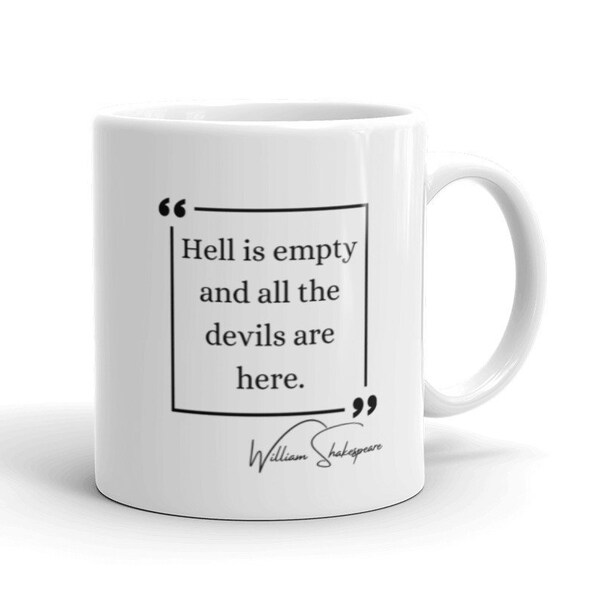 Shakespeare Mug - Etsy