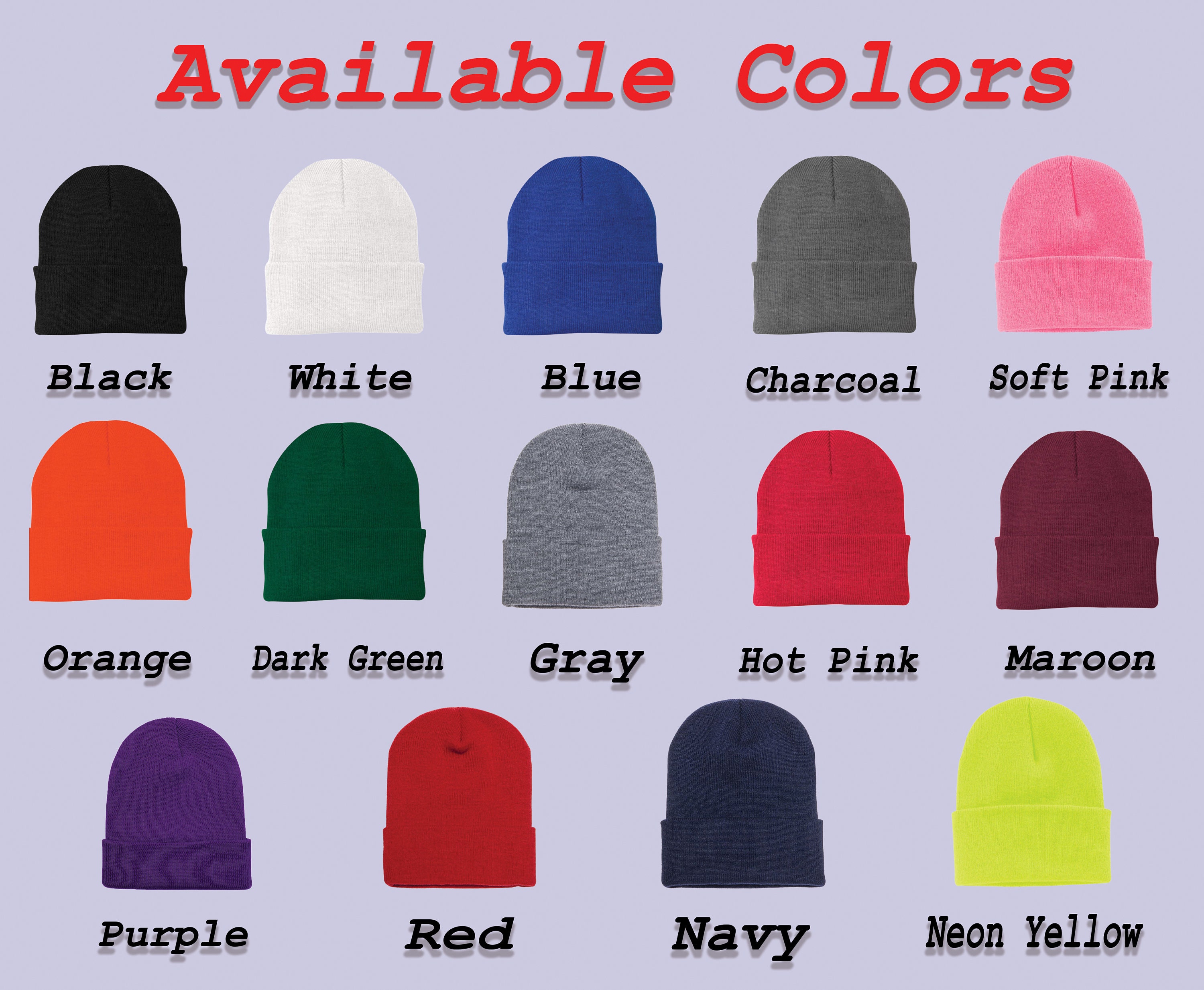 Custom Text Beanie Your Text Here Custom Hat Custom Monogram | Etsy