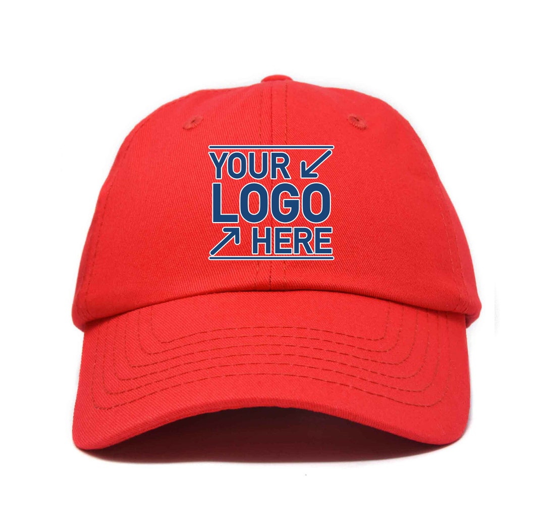 Unstructured Cap / Custom Logo / Low Profile Dad Cap / Custom Apparel ...