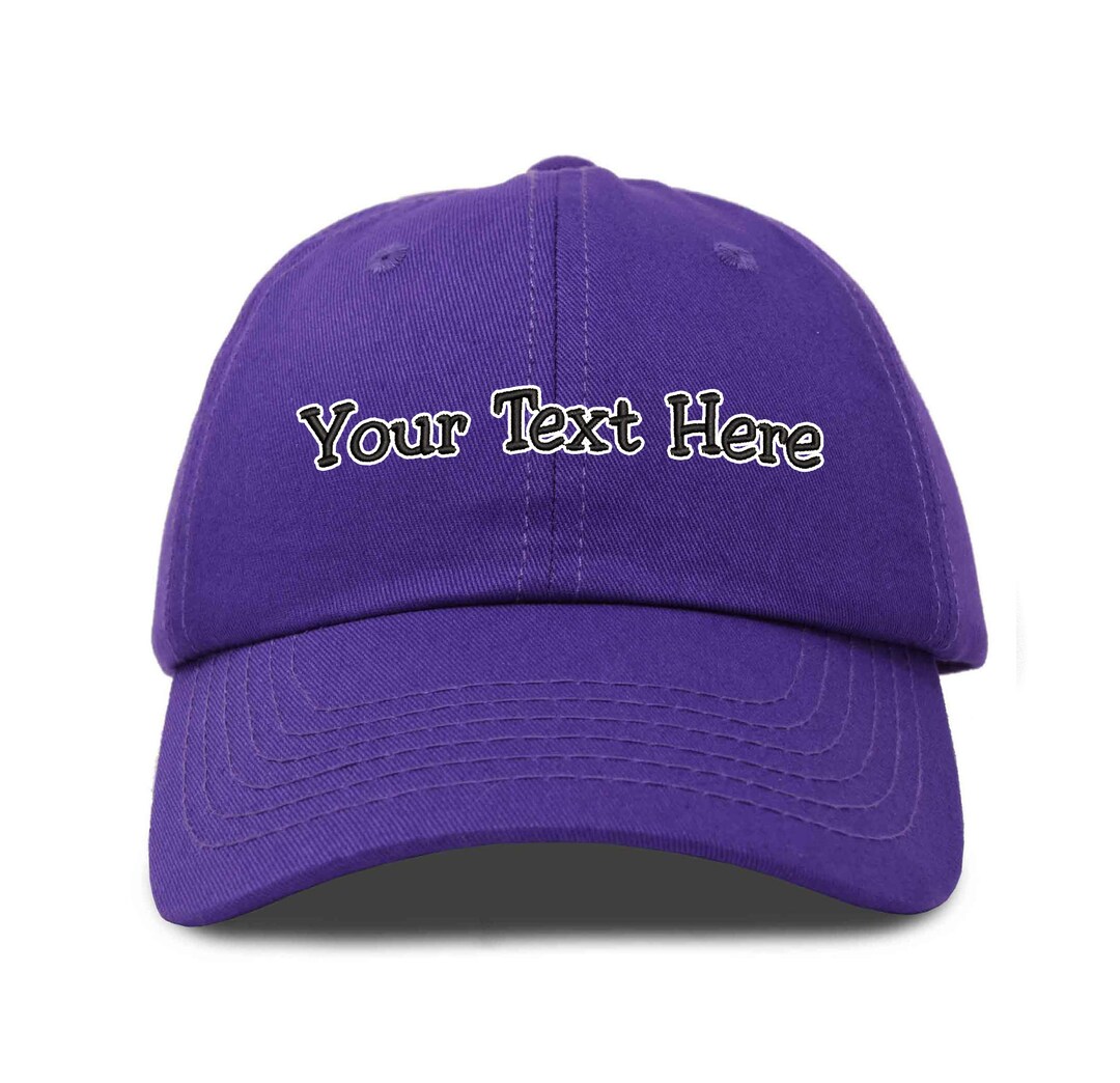 Custom Personalized Casual Baseball Cap Customized Add Your Photo ...