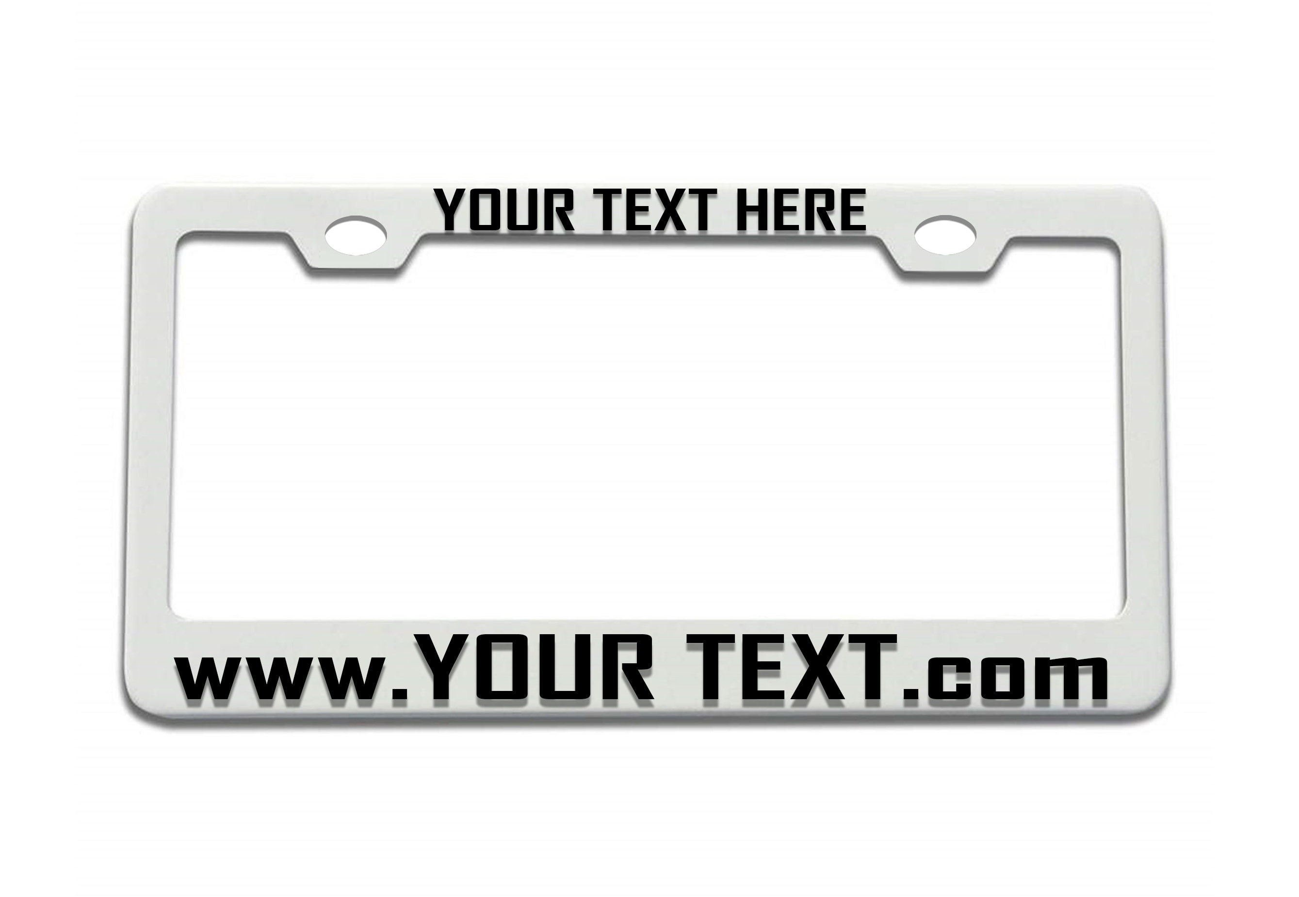 Custom License Plate Frame Heavy Duty Stainless Steel - Etsy
