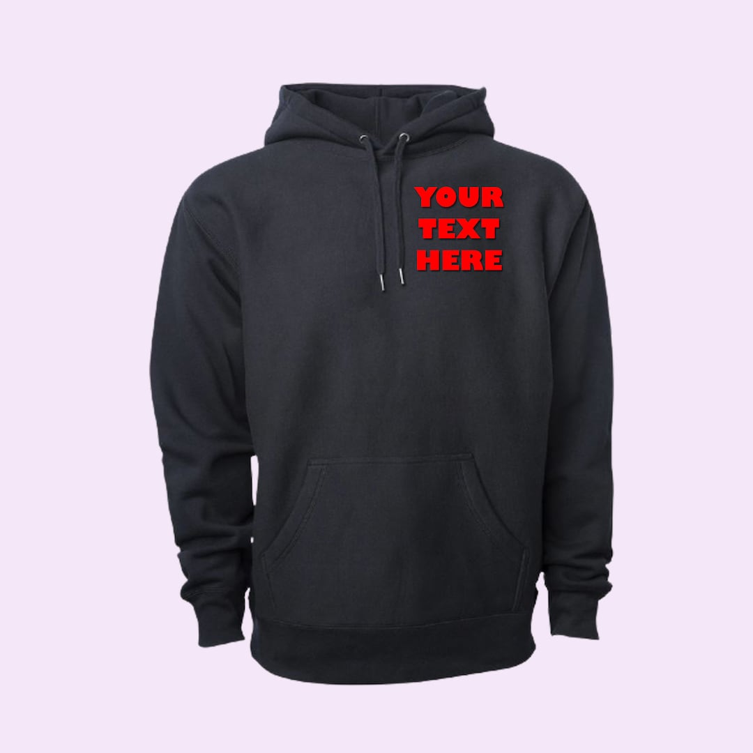 Personalized Hoodie, Custom Hand-made to Order Sweatshirt Logo Design ...